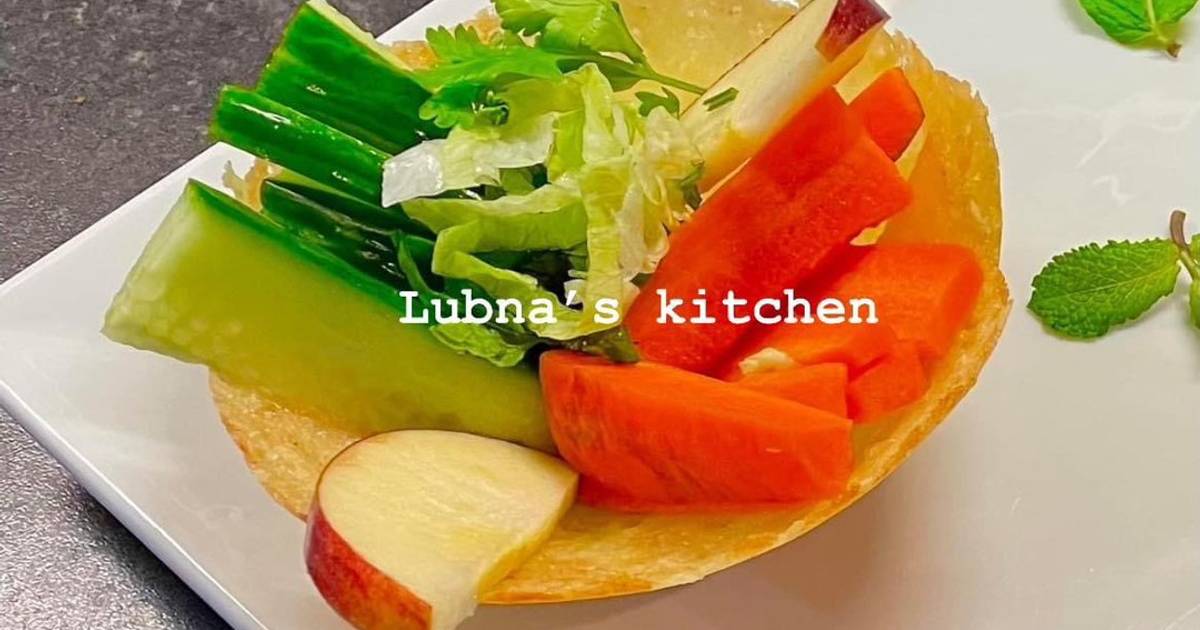 Edible Cheese Bowl: Recipe by Lubna’s Kitchen - Cookpad