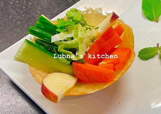 Edible Cheese Bowl: Recipe by Lubna’s Kitchen - Cookpad