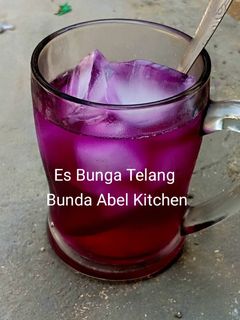 Resep Es Teh Bunga Telang oleh Dini_Apsilia - Cookpad