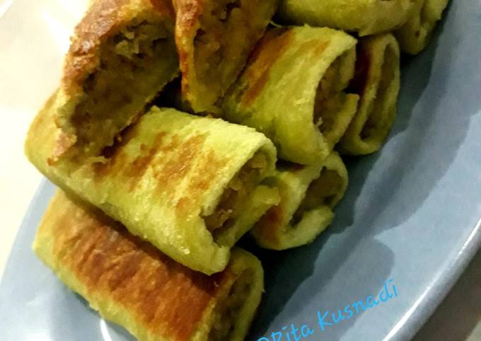 Resep Roti Pandan Gulung Pisang Oleh Rita Kusnadi Cookpad