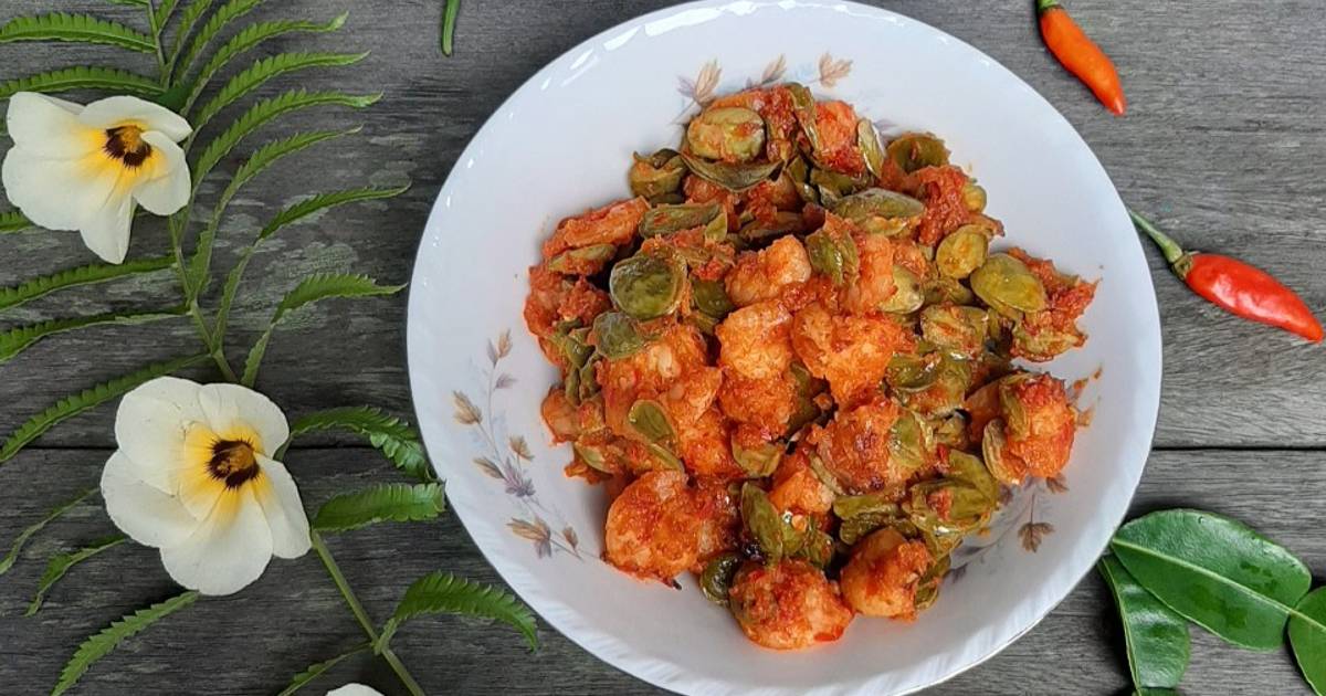 Resep Sambal Goreng Udang Pete oleh HerlinaCs Lim - Cookpad