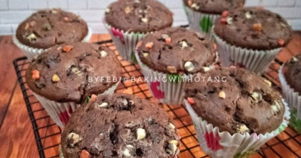 Resep Chocolate Muffin oleh Baking With 'Otang' - Cookpad