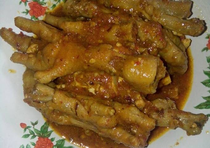 Resep Ceker mercon oleh ambar silviana - Cookpad