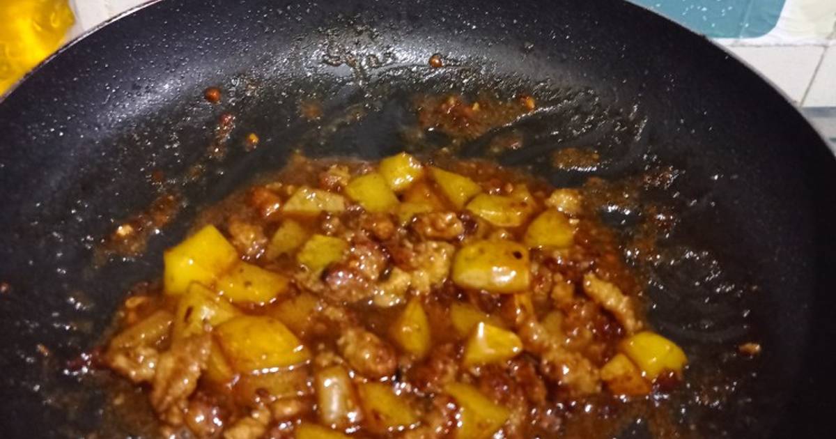 Resep Kentang daging kecap oleh Mey - Cookpad