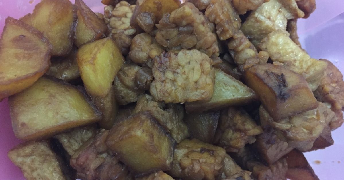 Resep tempe kentang diet rumahan enak dan mudah - Cookpad