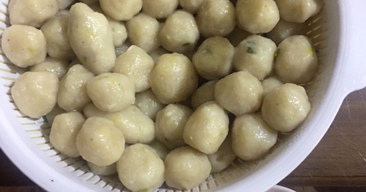 Resep Pentol Cilok Isi Keju / Ayam oleh Tychan’s cooking - Cookpad