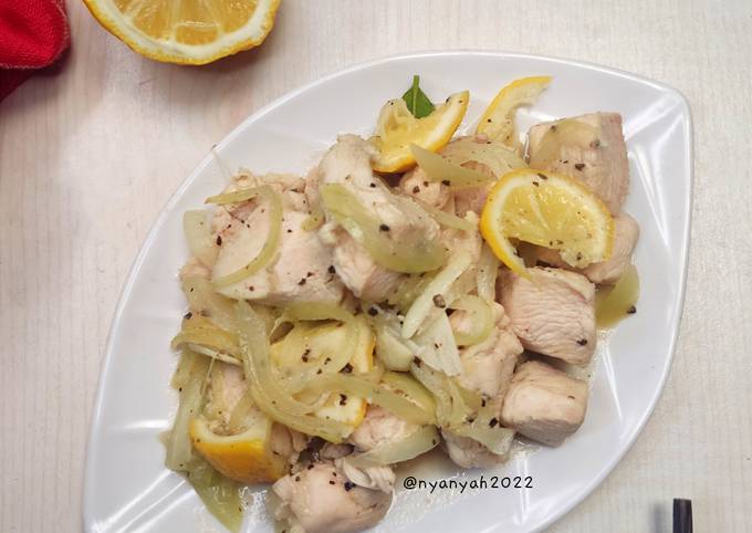 Resep Ayam lemon oleh Nyanyah - Cookpad