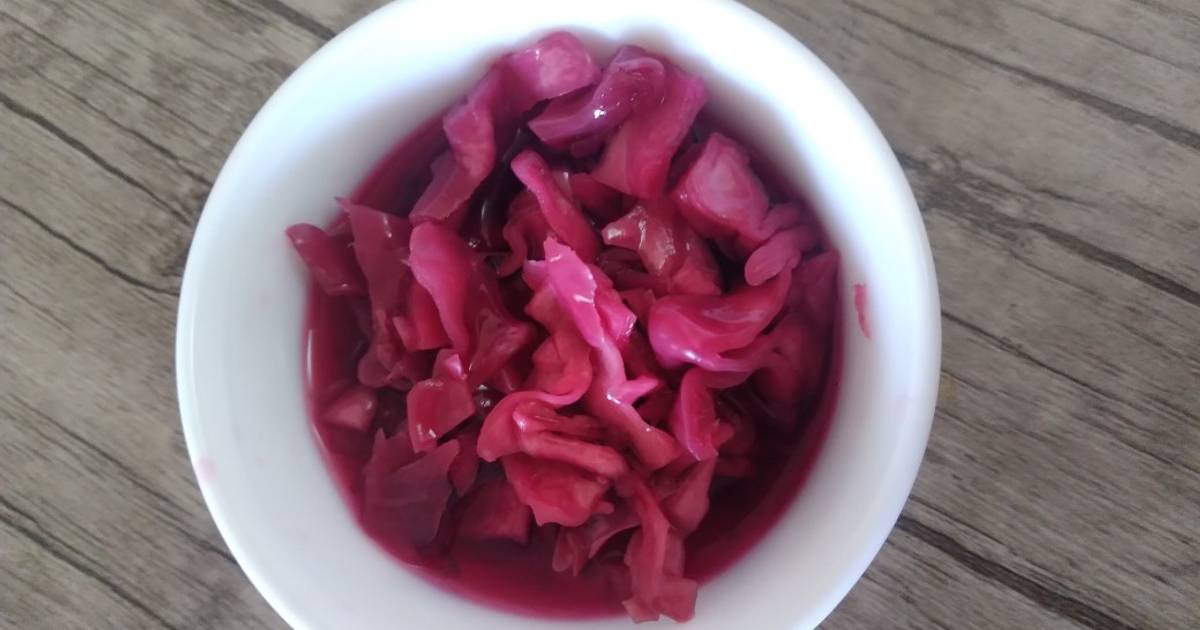 طرز تهیه ترشی کلم بنفش ساده و خوشمزه توسط 🌸Bita🌸 - کوکپد