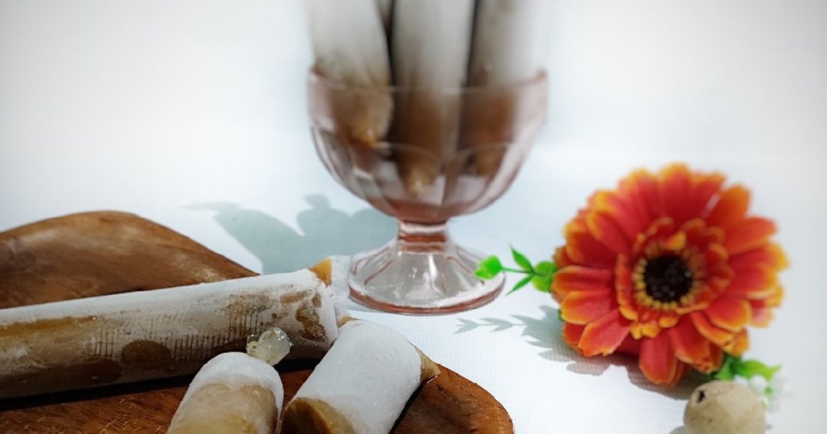 Resep Es Lilin Kacang Hijau Gula Merah oleh lienda - Cookpad