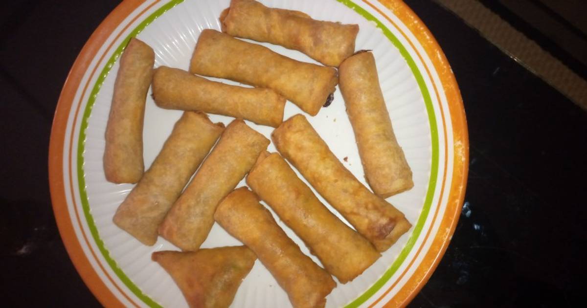 Springs roll girki daga Oum Amatoullah - Cookpad