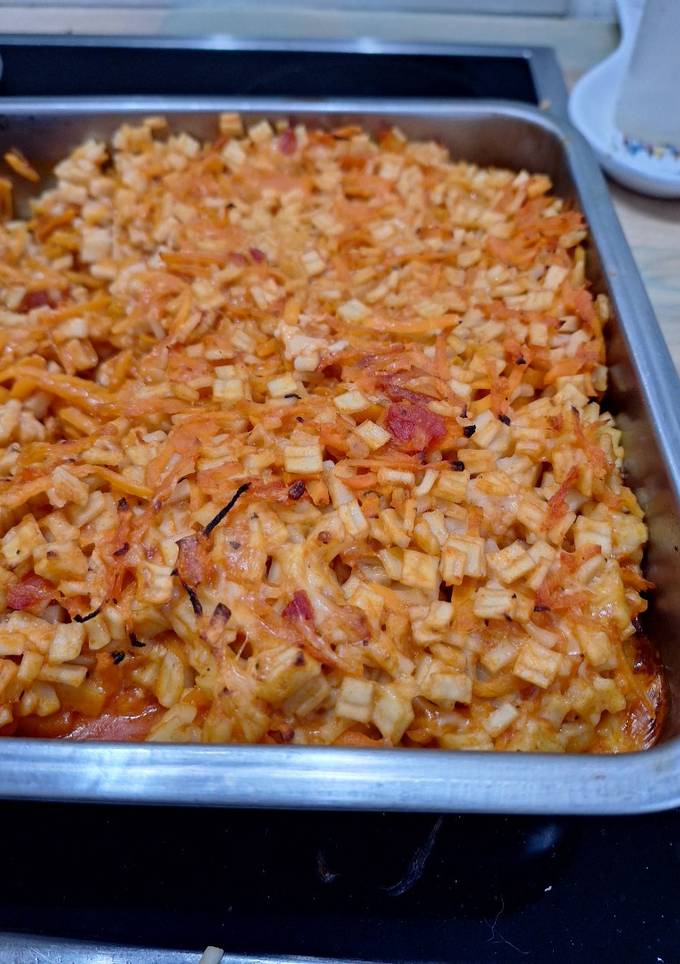 Gratin de crozet à la carotte de melodie Jelu - Cookpad