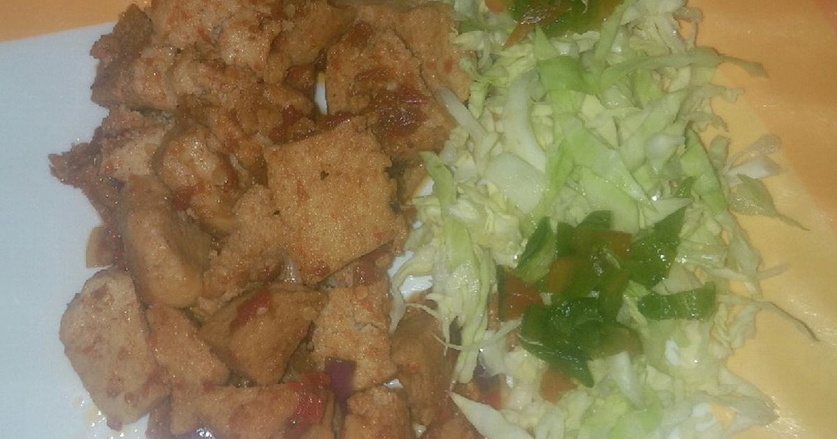 Fried Awara With Sauce And Cabbage Recipe by Haneefa Usman - Cookpad