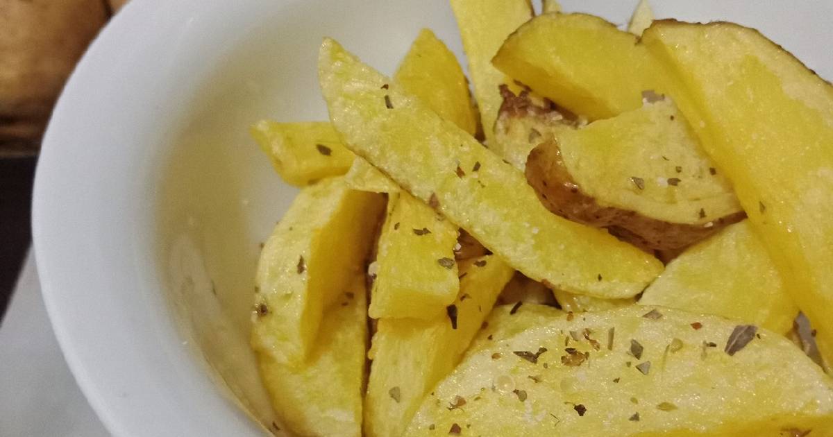 Resep Kentang Goreng - Potato Wedges oleh Kinon - Cookpad