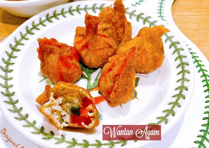 Resipi 👩‍🍳Wantan Ayam oleh Mahadiah - Cookpad