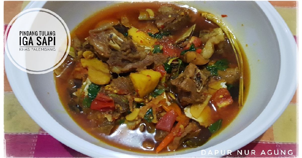 Resep pindang tulang pedas, gurih & segar untuk menu sehari-hari