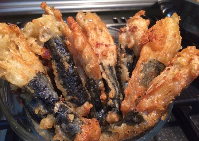 Resep Enoki Nori Tempura oleh Naidasinna - Cookpad