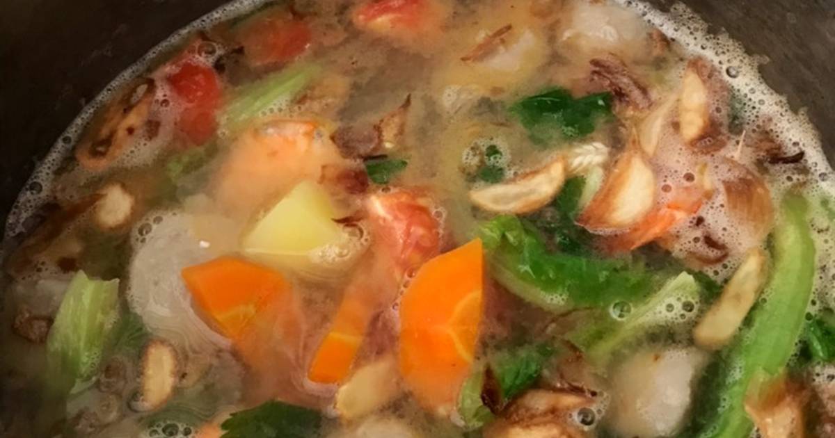 31 resep sup selada udang enak dan mudah - Cookpad