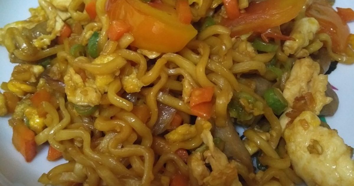 Resep Mie Gr Sayur For Batita Not Spicy oleh Ni'mah Budiyawan - Cookpad