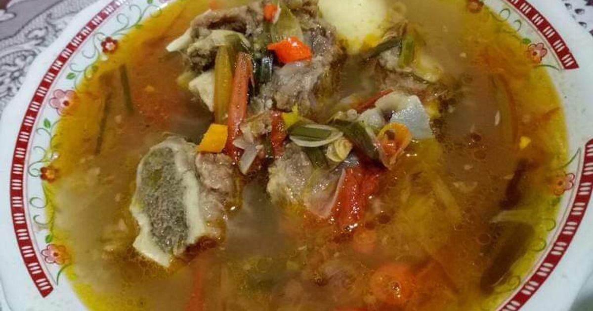 Resep Garang Asem Balungan Sapi oleh Yulia Lia - Cookpad