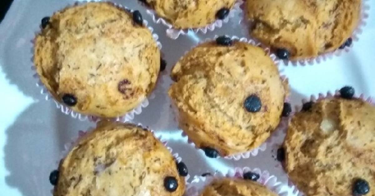 Resep Banana muffin kukus oleh Denni Kuskus - Cookpad