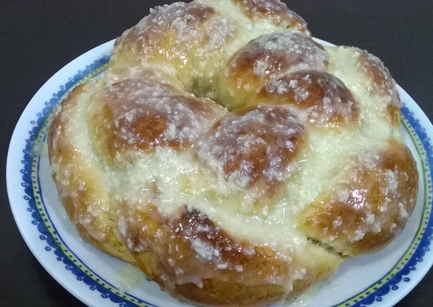Rosca de Yuca o Mandioca con coco Receta de pilivv- Cookpad