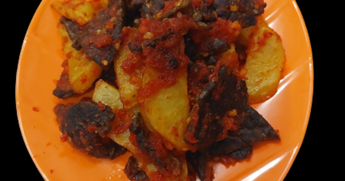 Resep Paru Goreng Belado oleh Syawila Harianti - Cookpad