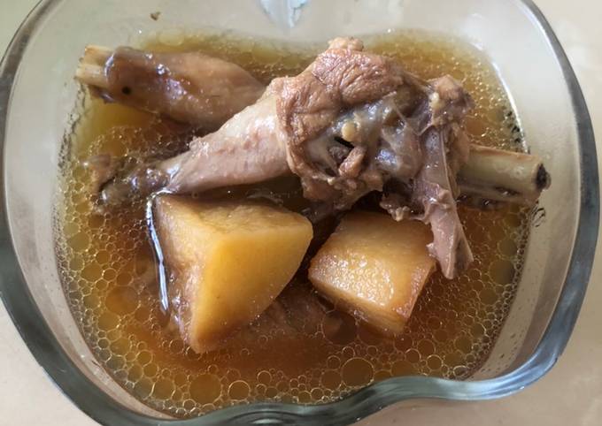 Resep Ayam Kentang Kecap oleh widya.wiryanata - Cookpad