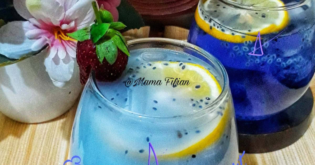Resep Es Bunga Telang Yogert oleh Lanjarsih/Mama Fifian ...