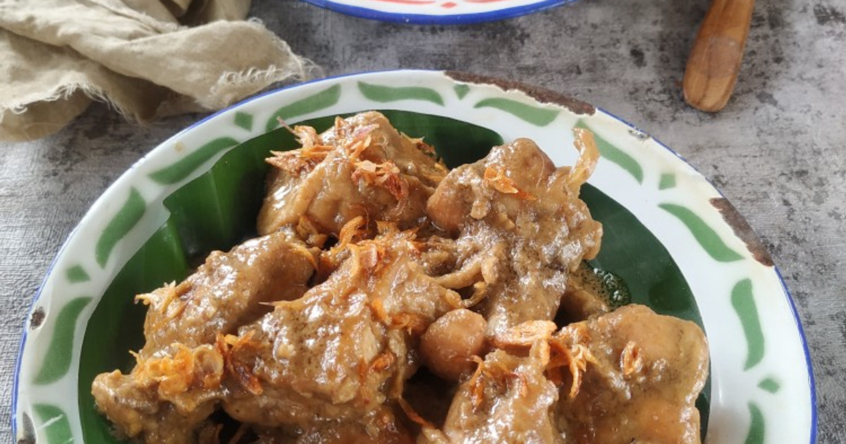Resep Opor Ayam Areh Gudeg Jogja oleh dapurtehnia - Cookpad