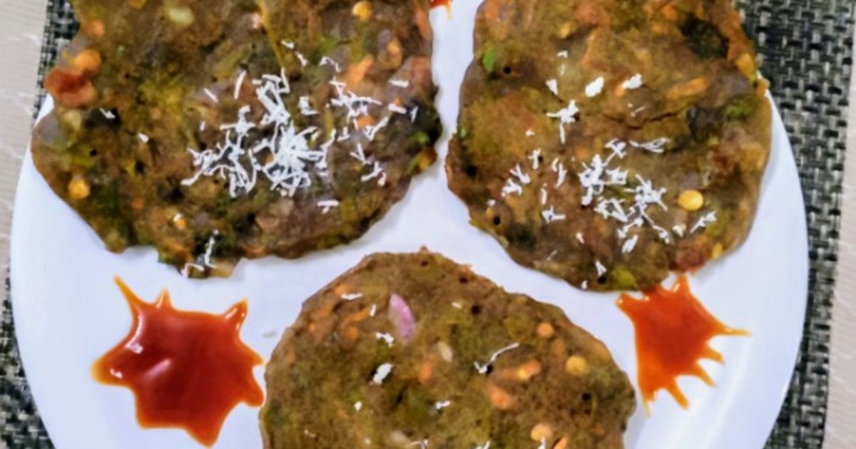Calcium Rich Ragi(finger Millet) Uttapam Recipe by Dr.Madhumita Mishra ...