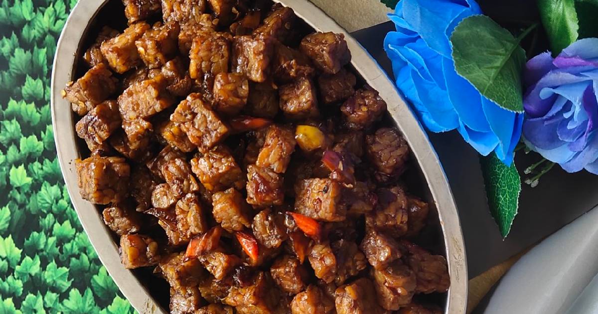 76 resep tempe cabe ijo nyemek enak dan mudah - Cookpad