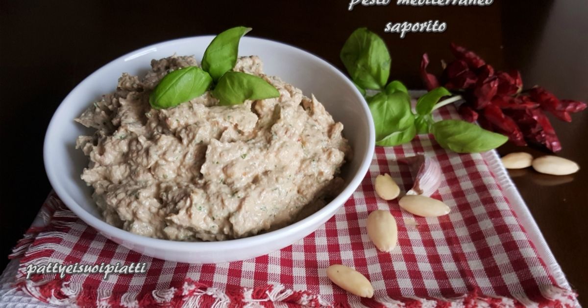 Ricetta Pesto Mediterraneo Saporito di Patrizia Finetti ...