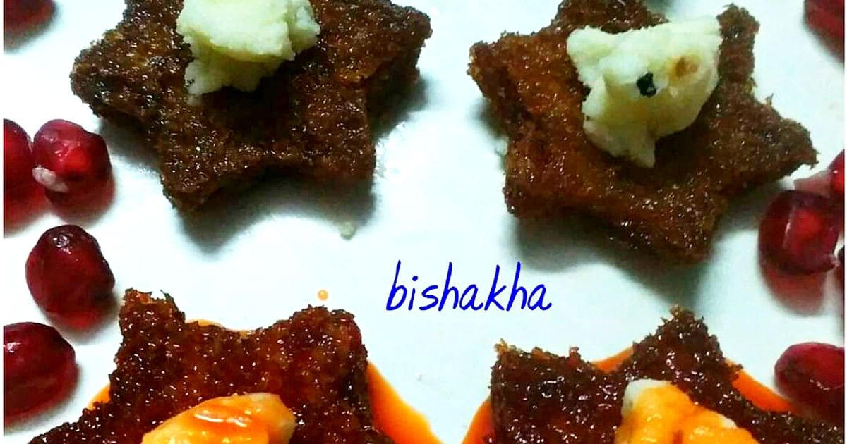 Tricolour Shahi Tukda Recipe by Bishakha Kumari Saxena - Cookpad