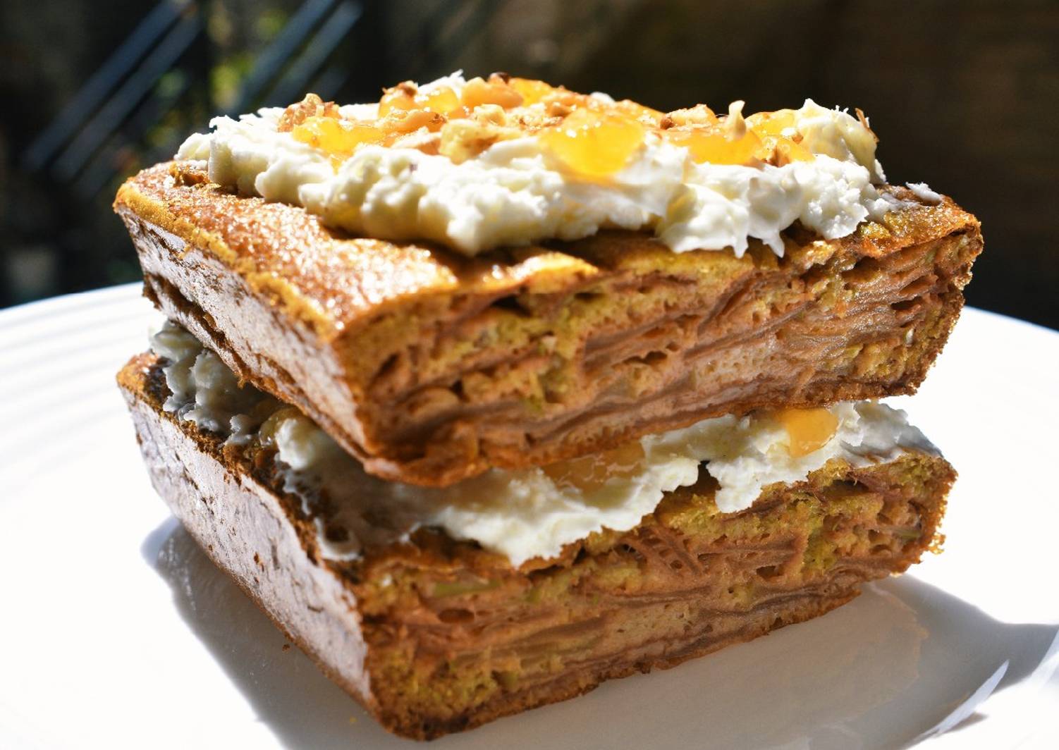 Milhojas de manzana Receta de Nazarena - Cookpad