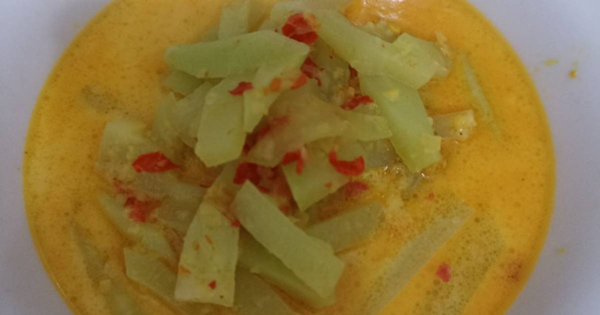 Resep Lodeh Labu Siam Tanpa Santan oleh @schoene_lia - Cookpad