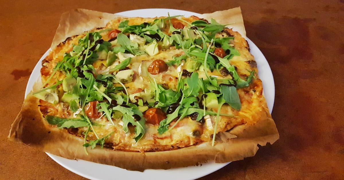 Pizza Verde Receta de Johnny LIZARD