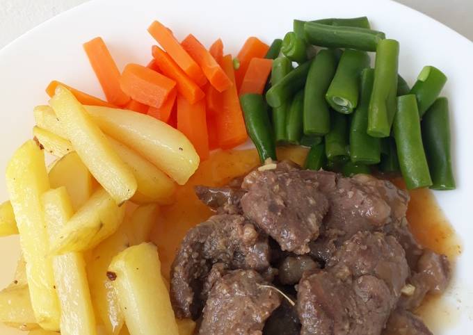 Resep Home Made Beef Steak oleh Riska Noviastuty - Cookpad