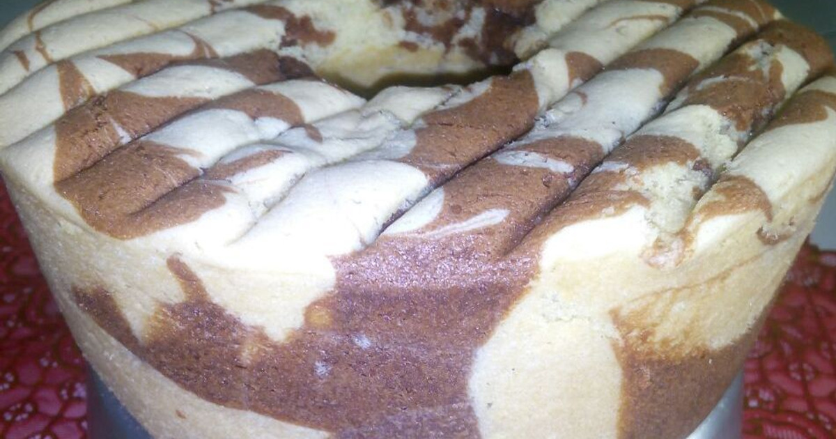 Resep Marble Cake oleh ully julian - Cookpad