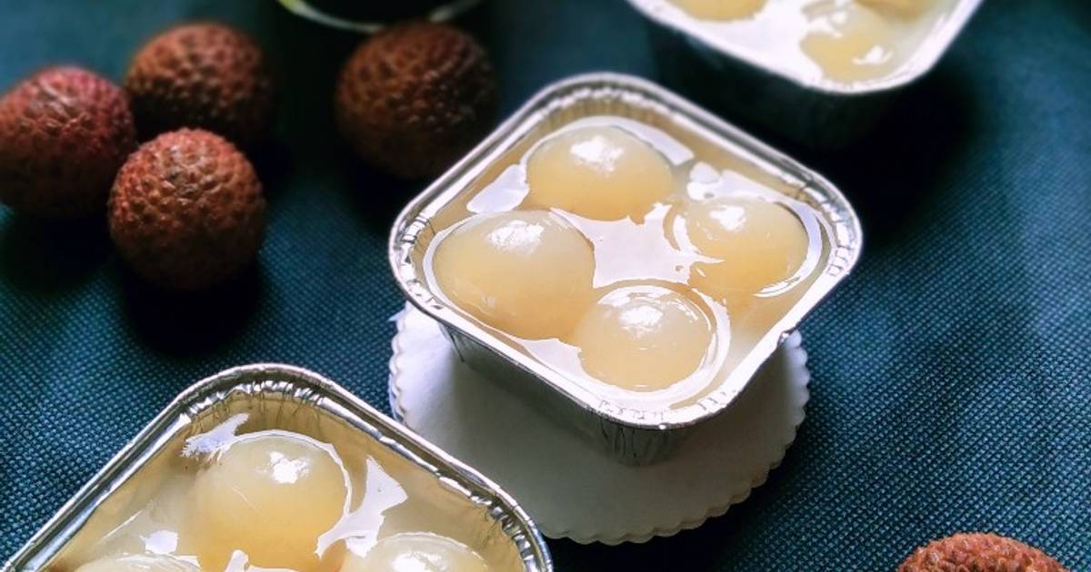 24 resep puding leci buahvita enak dan mudah - Cookpad