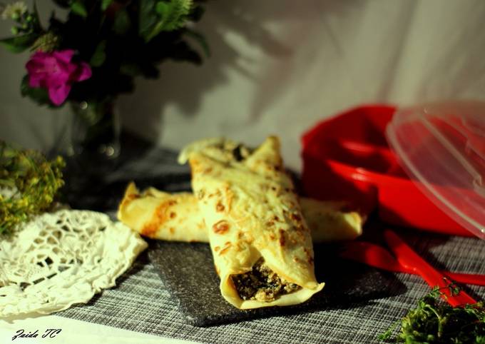 Tupper Saludable: Crepes Gratinados de Ricota y Hortalizas Receta de ...