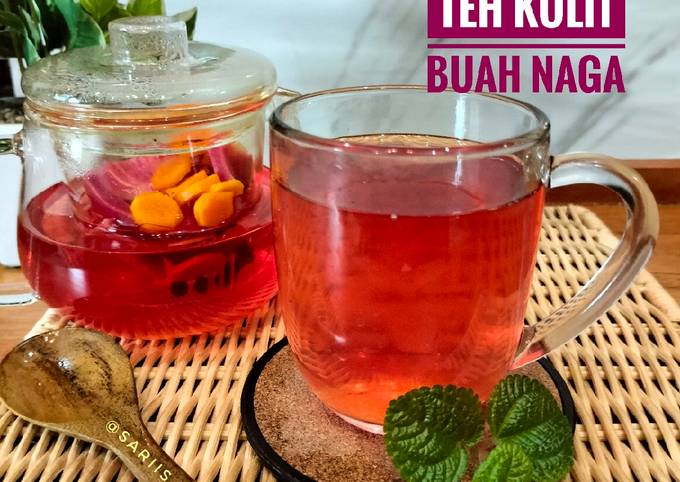 Resep Teh Kulit Buah Naga oleh Sari's Kitchen - Cookpad