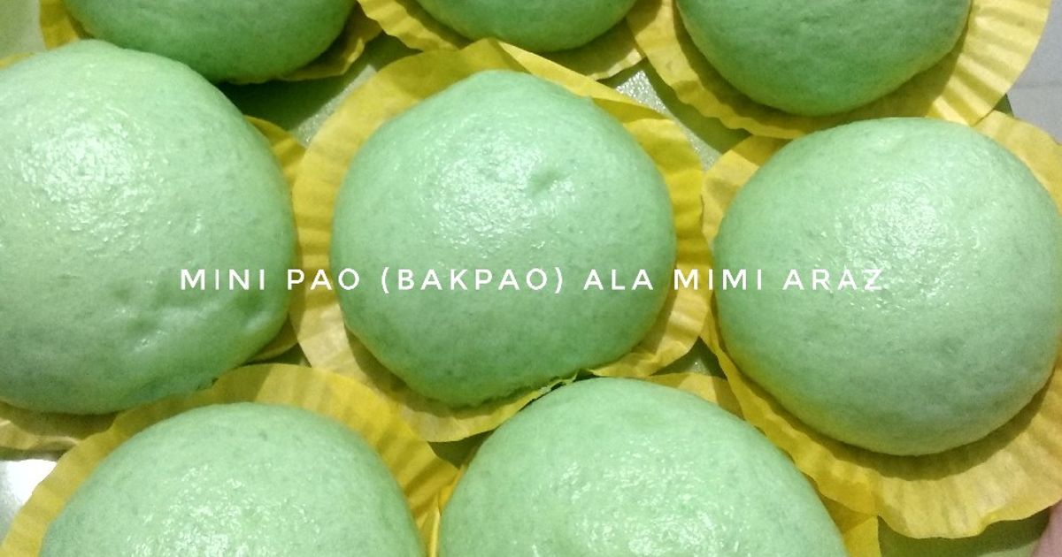 Resep Mini Pao (Bakpao Isi Coklat) oleh Mimi AraZ - Cookpad