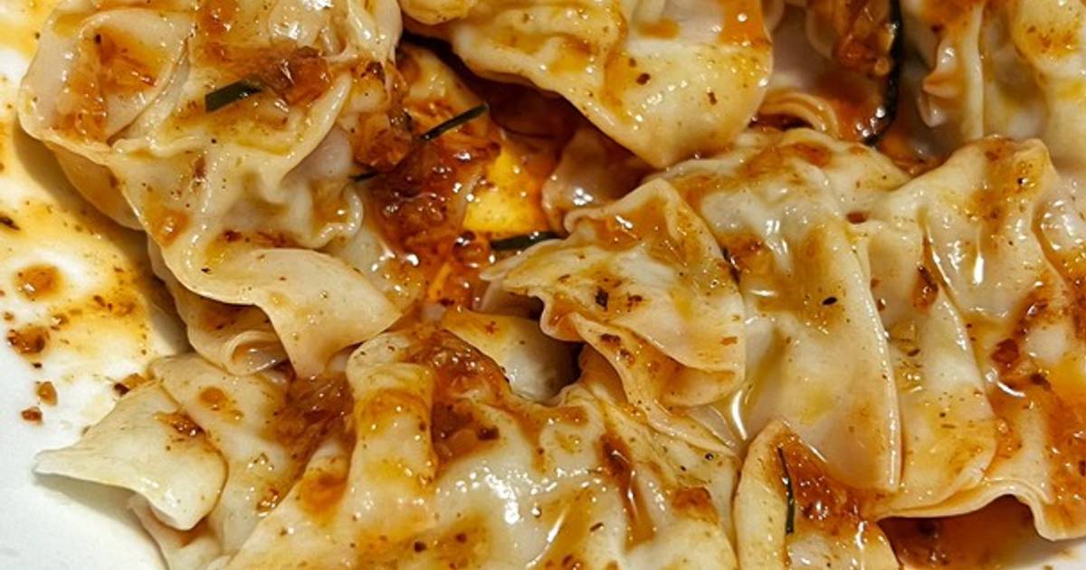 Resep Pangsit Chili Oil oleh Aqmarina Vaharani - Cookpad