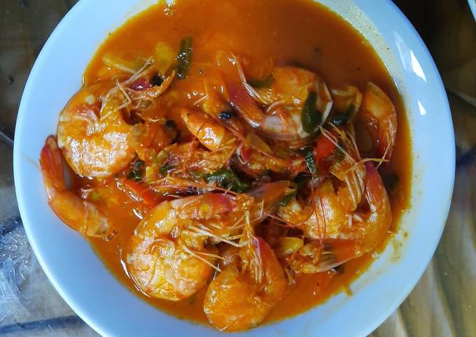 Resep Udang saos padang oleh Afria Beny Safitri - Cookpad