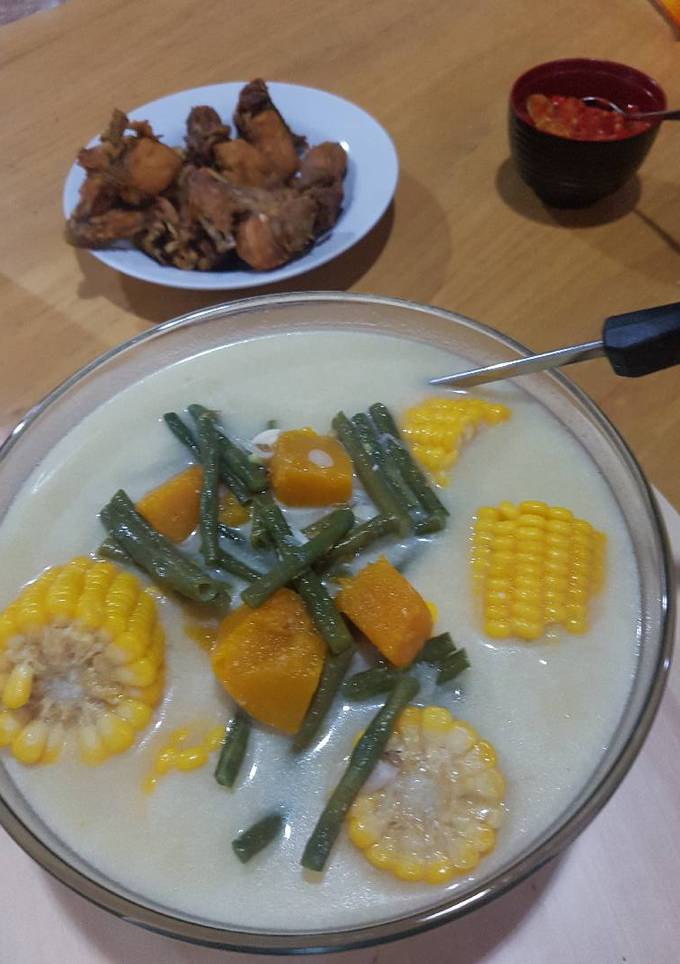 Resep Gangan Waluh - Sayur Labu kuning oleh Misssheella Debrahim - Cookpad