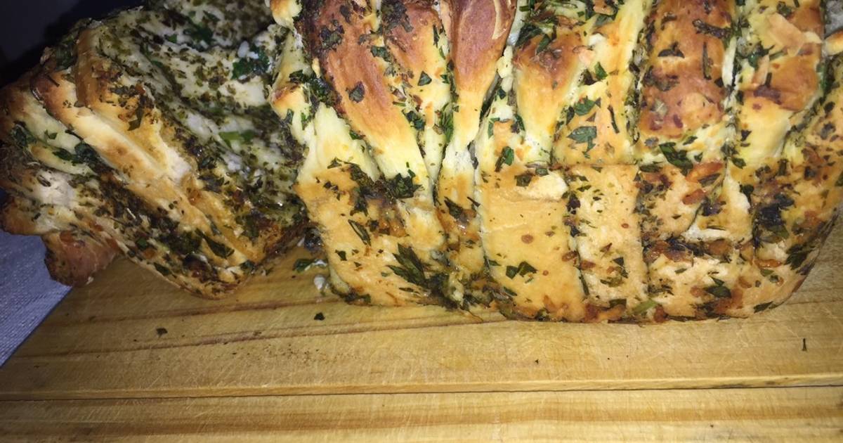 Pan de ajo y perejil Receta de Michelle Macchi- Cookpad