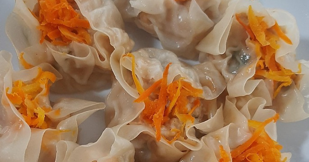 Resep Dimsum Ayam Tanpa Udang oleh Shella Desy Anggraeni - Cookpad