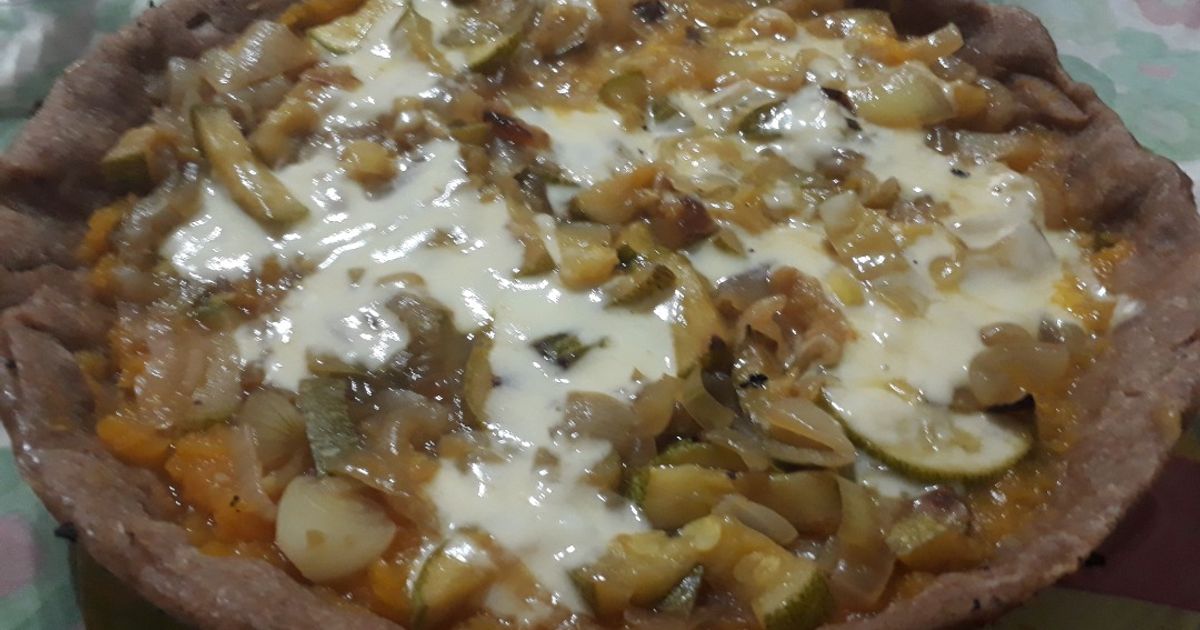 Tarta De Zapallo Y Zucchini Con Masa Integral Receta de Mery- Cookpad