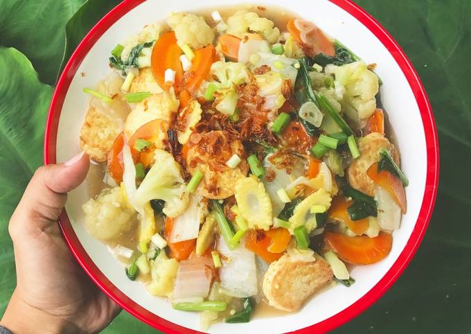 Resep Capcay sapo tahu oleh Amiee yulia - Cookpad