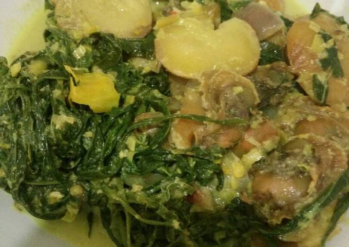 Resep Gulai jengkol, kerang daun ubi oleh Fyta Bakrima - Cookpad